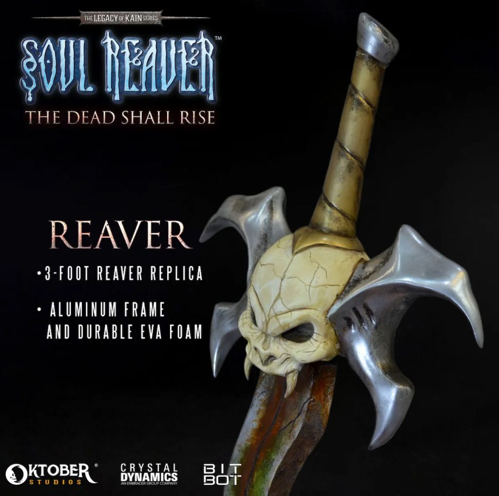 Bit Bot Media and Crystal Dynamics Reveal Reaver Replica Sword to ...